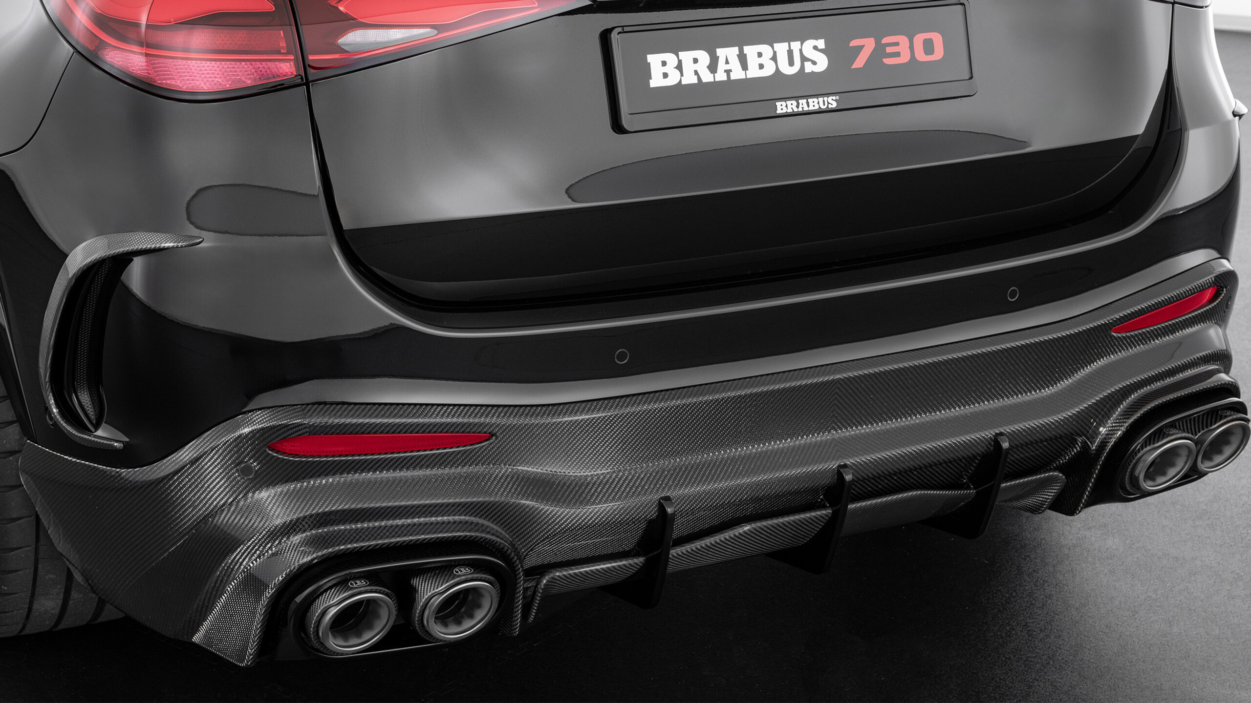Carbon rear diffuser Mercedes X 254 AMG GLC 63