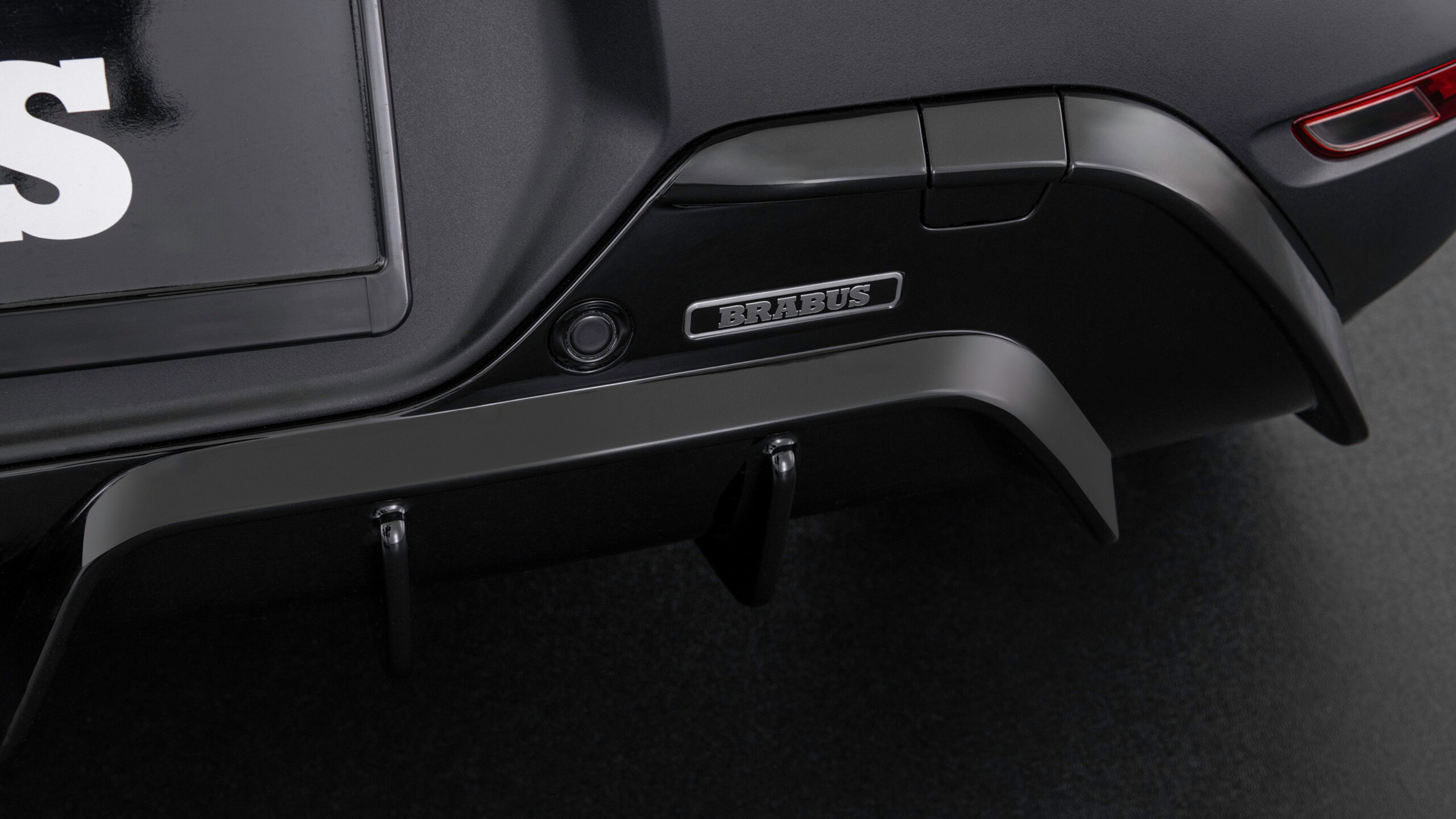 Rear diffuser smart #1 BRABUS